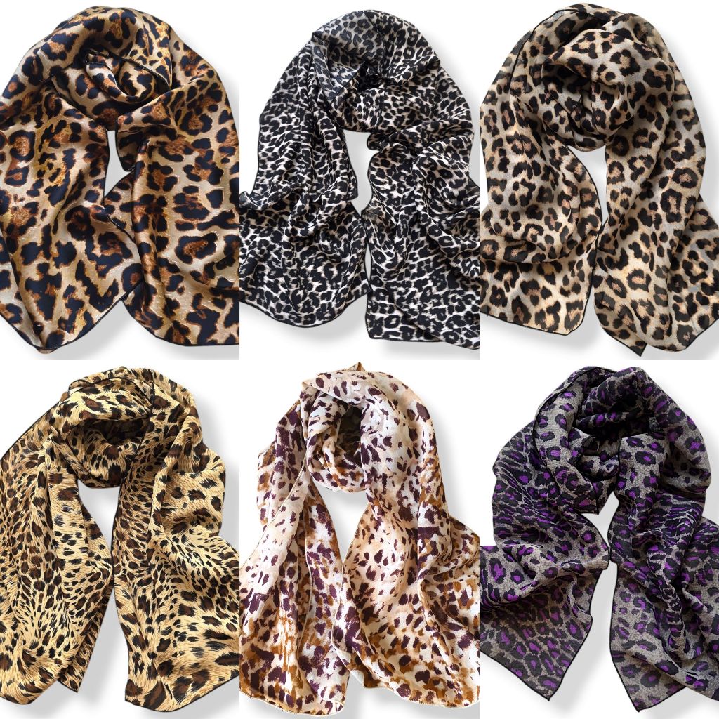 Jual Scarf MACAN Syal Leher Fashion Neckscarf Multifungsi Lilit Tas ...