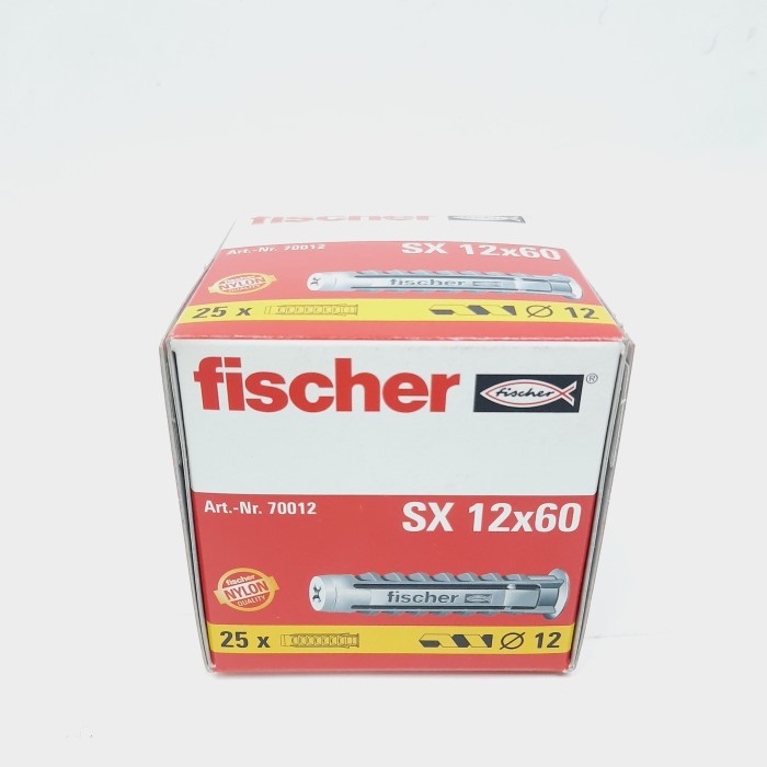 Jual ANGKUR FISCHER / FISCHER / FISCHER SX 12 BOX (25 PCS) SX12PLUS ...