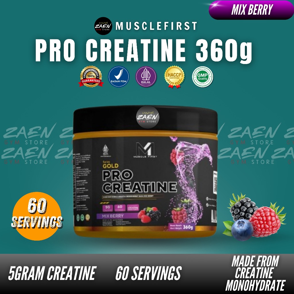 Jual MUSCLE FIRST GOLD SERIES PRO CREATINE 360 GRAM | Shopee Indonesia