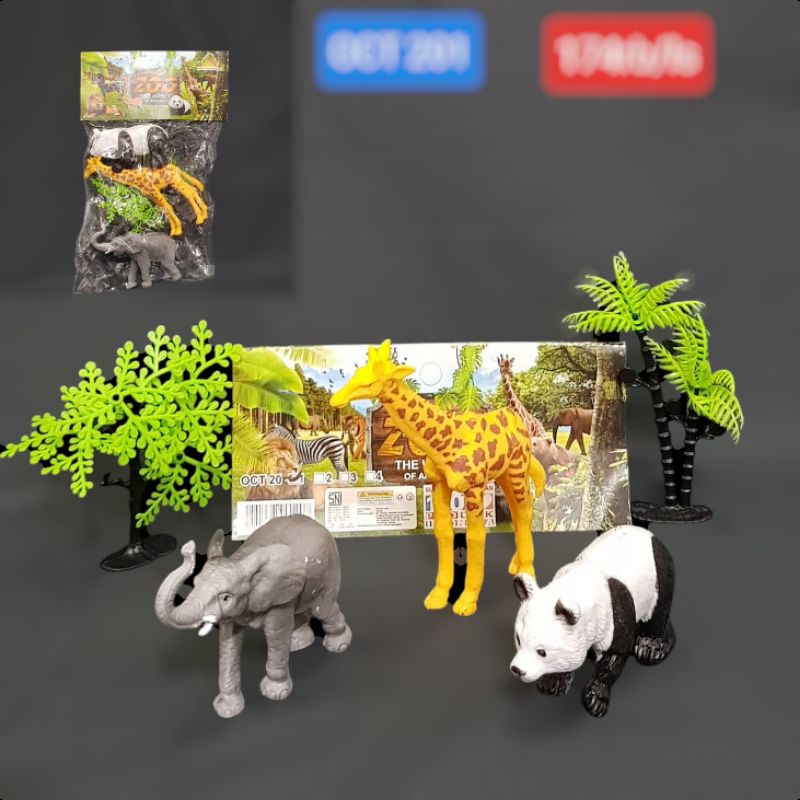 Jual Miniatur Hewan Seri Kebun Binatang | Zoo The World Of Animal ...