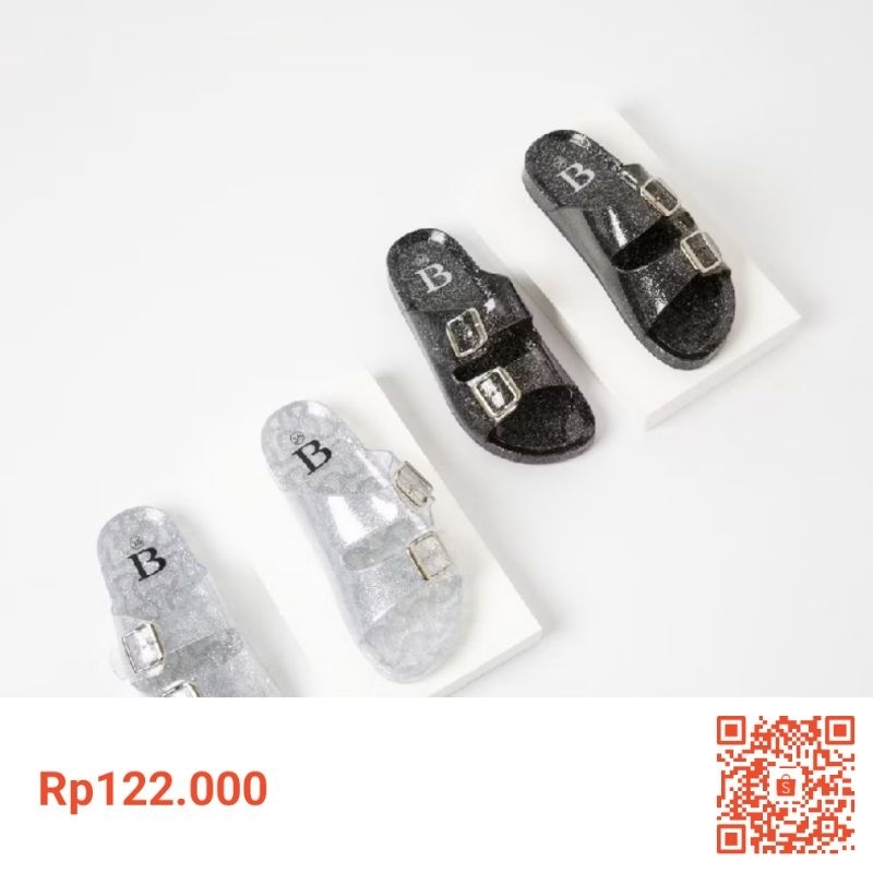 Jual Berrybenka sandal wanita sofia Melda jelly sandal | Shopee Indonesia