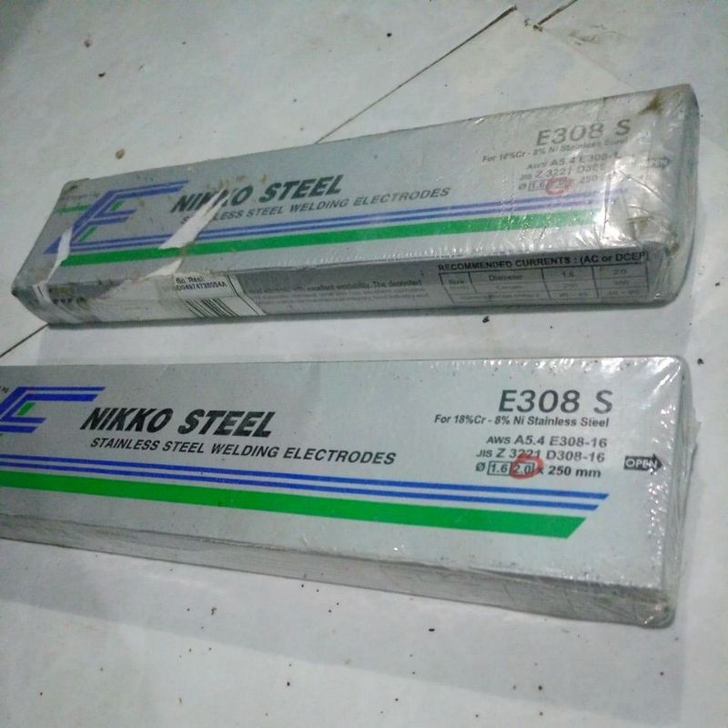 Jual Nikko steel kawat las stainless steel 2mm | Shopee Indonesia