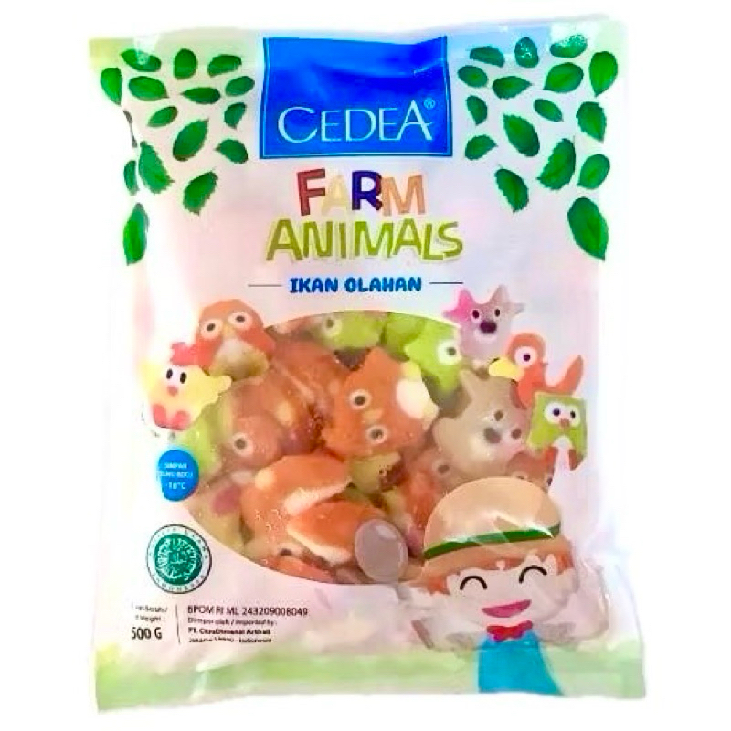 Jual Cedea Farm Animals Ikan Olahan 500g | Shopee Indonesia