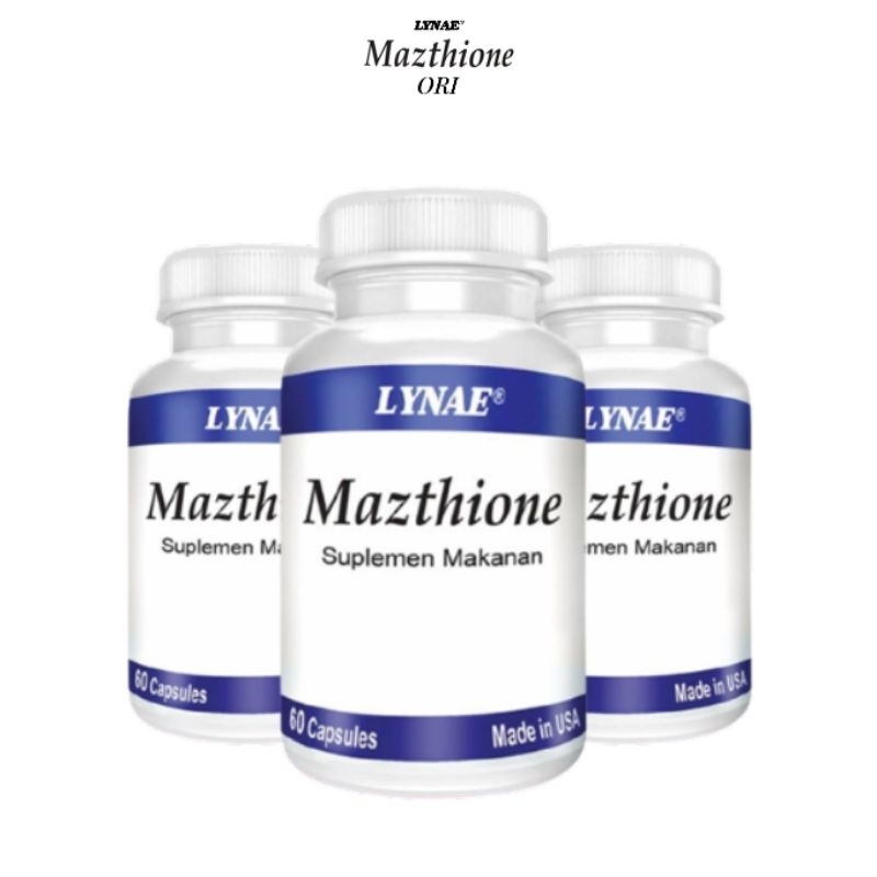 Jual [READY STOCK] MAZTHIONE ORI - Lynae Mazthione Gluthatione Suplemen ...
