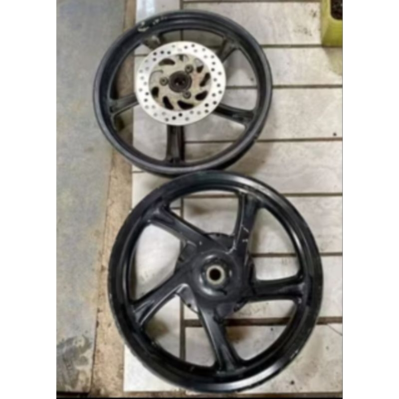 Jual velg peLek depan belakang tapak Lebar motor Yamaha Mio Z 125 2PH ...
