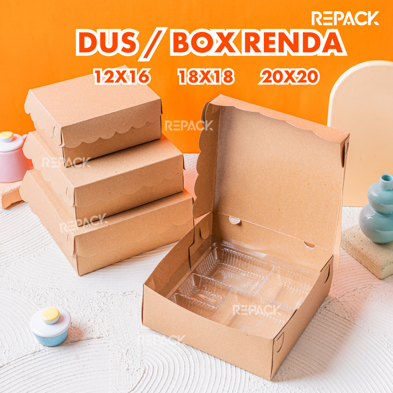 Jual DUS NASI BOX SNACK 12X16 18x18 20x20 COKLAT KOTAK CATERING KUE R5 R8 R10 | Shopee Indonesia