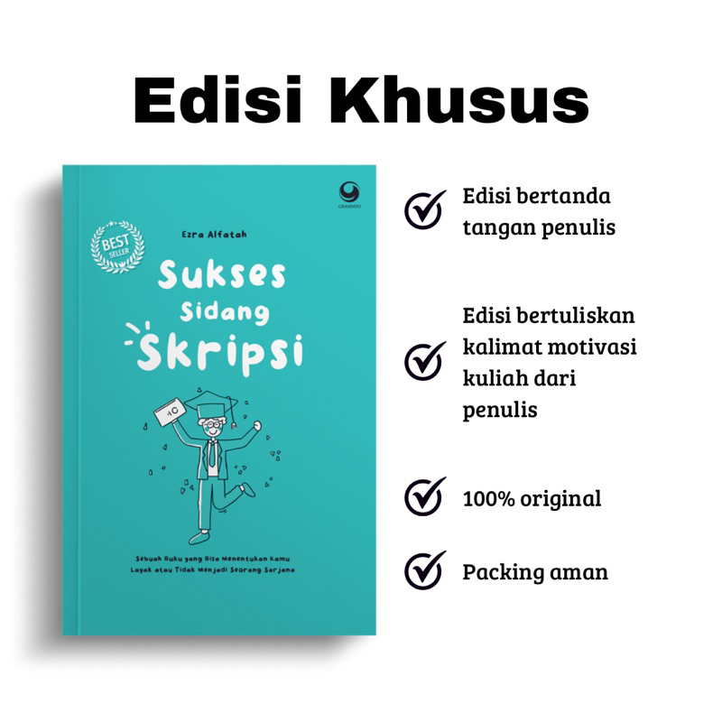 Jual Sukses Sidang Skripsi (Ezra Alfatah) | Shopee Indonesia