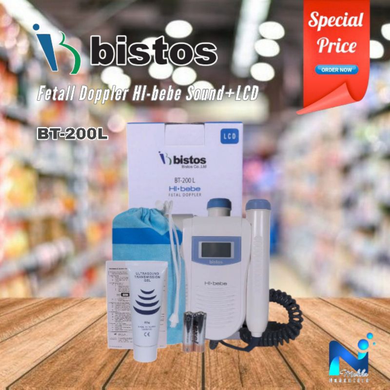Jual Fetal Doppler Hi Bebe Bistos BT-200 Doopler / Dopler LCD Pengukur ...