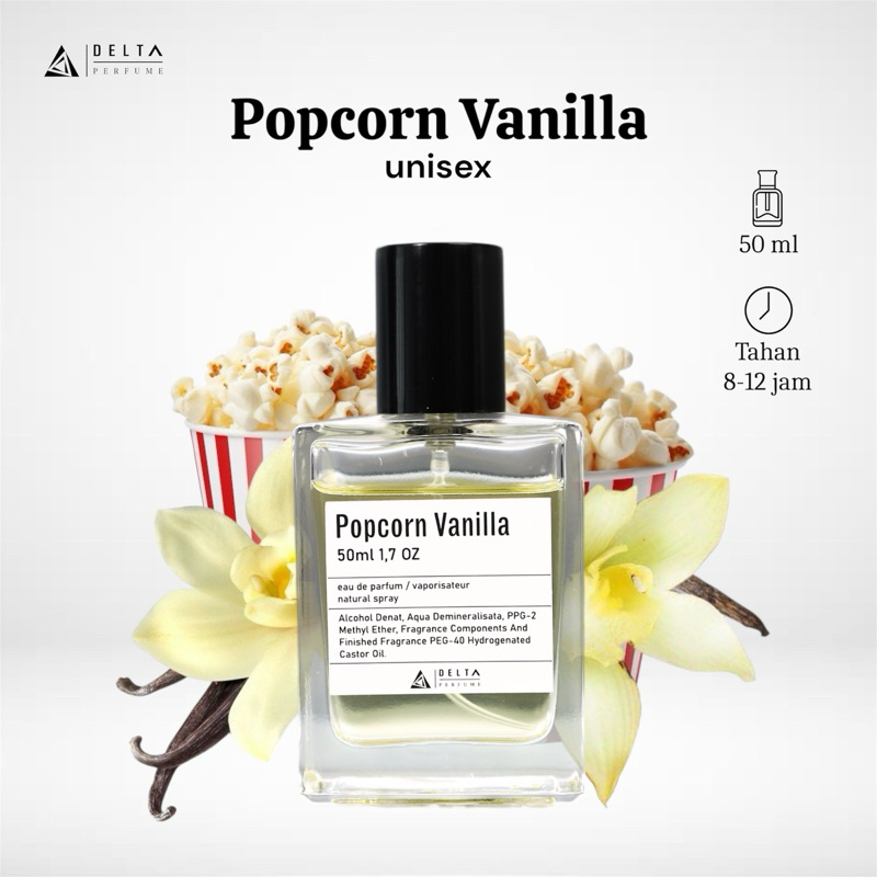 Jual Delta Perfume Official | Popcorn Vanilla - Parfum Tahan Lama 50ml ...