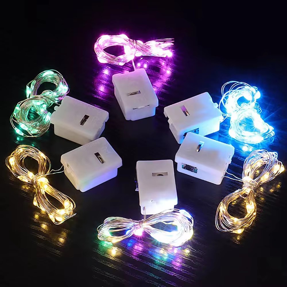 Jual LAMPU LED TUMBLR TUMBLER KAWAT STRING KECIL MINI BATERAI BATTERY 1 ...