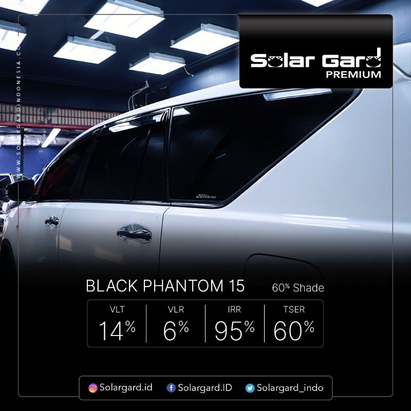 Jual SOLAR GARD BLACK PHANTOM KACA FILM MOBIL Kaca Depan | Shopee Indonesia
