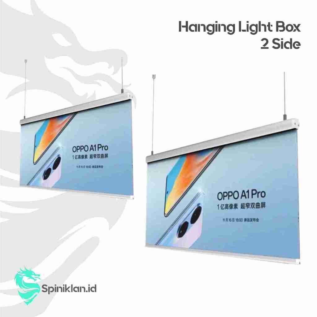 Jual Hanging Light Box (2 Sisi) | Shopee Indonesia