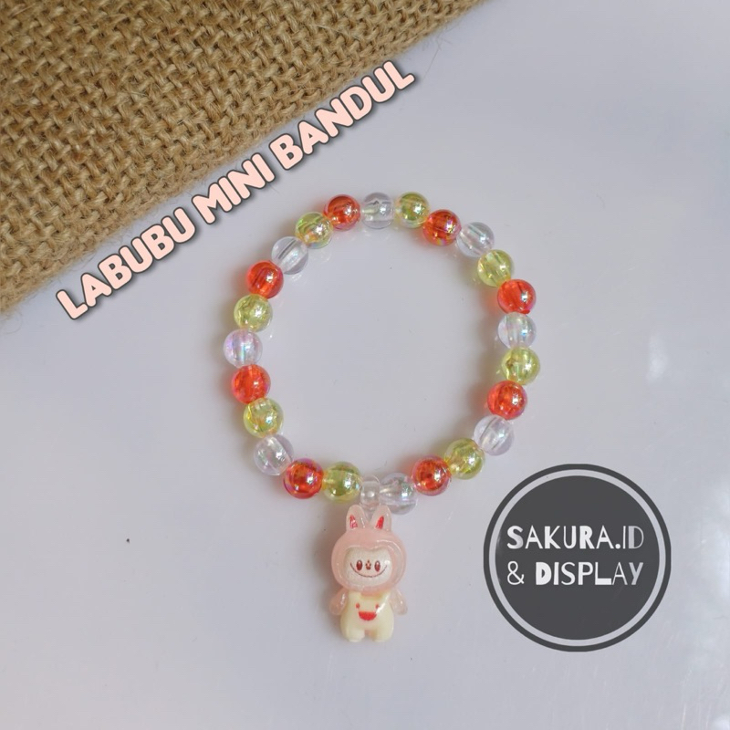 Jual Gelang Manik Labubu Mini | Gelang Clay Labubu Bracelet | Shopee ...