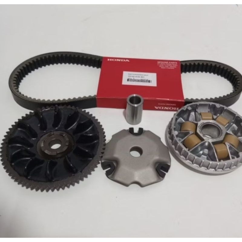 Jual Paket CVT KVB Rumah Roller Assy+Vanbelt+Kipas Vario Beat Fi Vario 110 Karbu Vario 110 ...