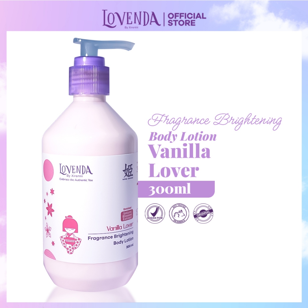 Jual [300gr] Lovenda Body Lotion Vanilla Lover - Fragrance Body Lotion ...