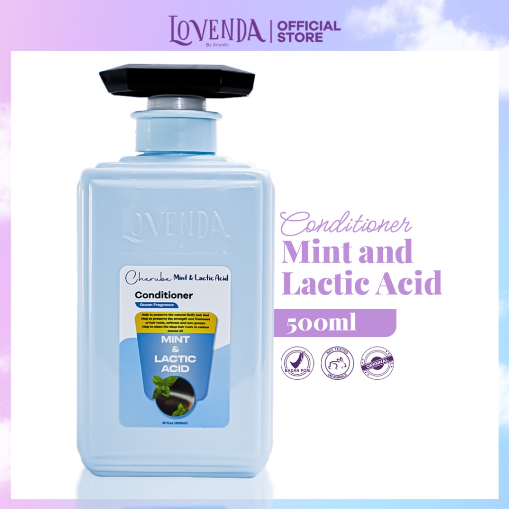 Jual Lovenda Conditioner Anti Dandruff Cherube Mint & Lactic Acid ...