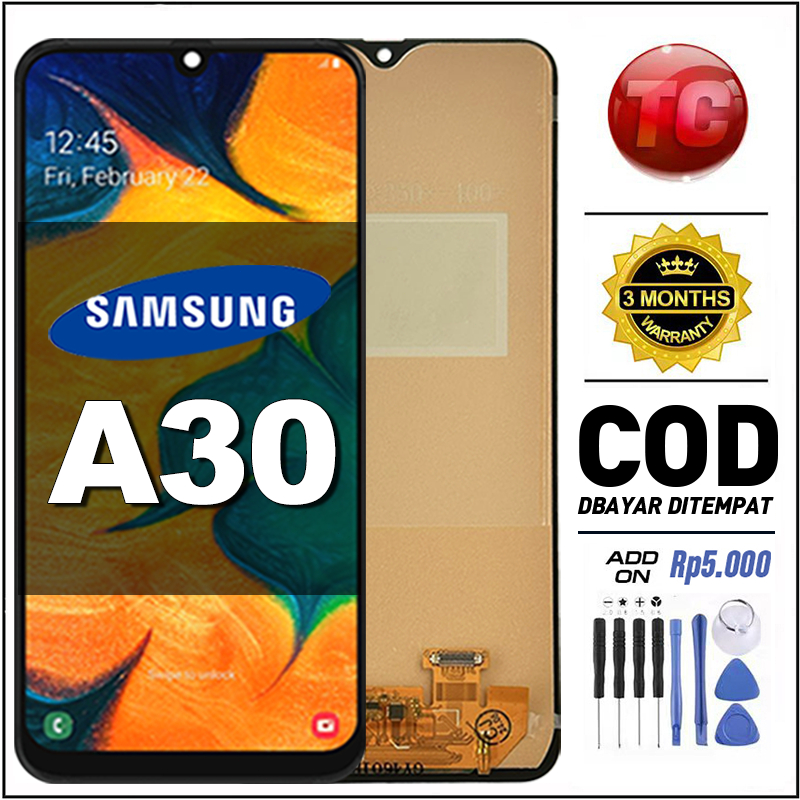 Jual LCD Samsung A30 Original 100% Fullset Asli Ori Touchscreen ...