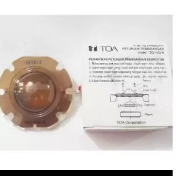 Jual Spul TOA ZG 10C A SPULL CORONG HORN SPEAKER TOA SPUL 10CA DIAPHRAGM 10 CA | Shopee Indonesia