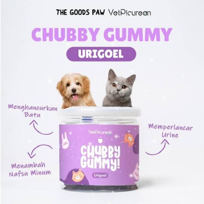 Jual CHUBBY GUMMY URIGOEL / UNTUK URINARY DARI VET PICTUREAN | Shopee ...