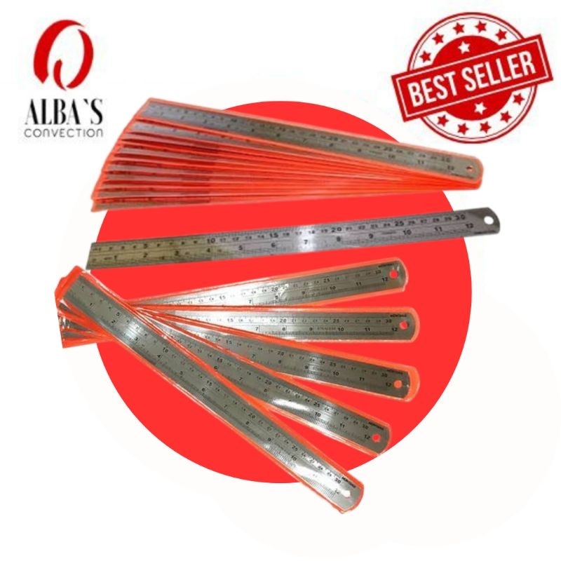 Jual Penggaris Besi 30 Cm Elastis Van - Art Ecer dan lusinan | Shopee ...