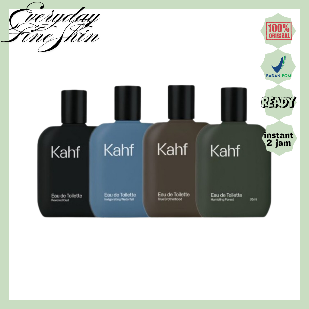 Jual KAHF Parfum Pria EDT Revered Oud Humbling Forest Invigorating ...