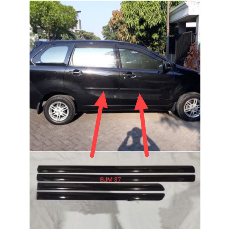 Jual List Body Side Moulding Mobil All New Avanza All New Xenia 2012 ...