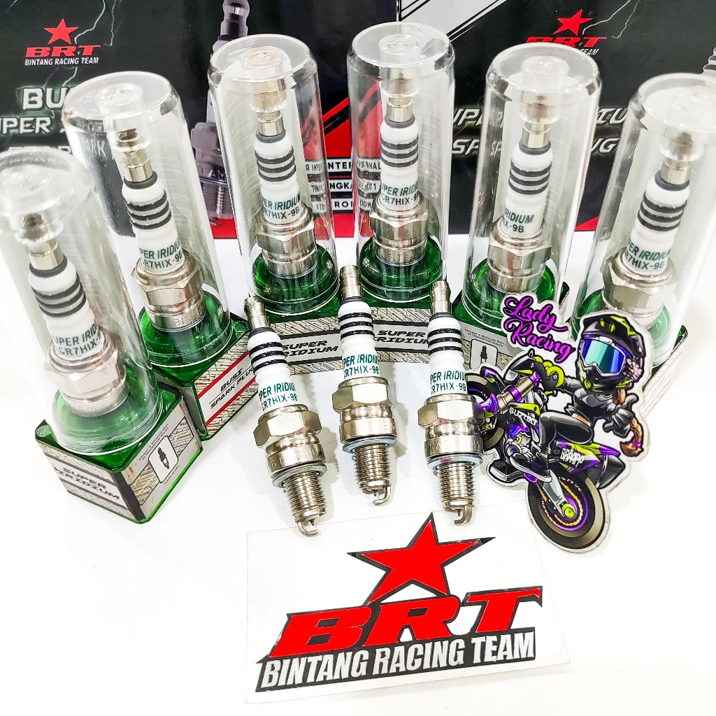 Jual BUSI RACING BRT IRIDIUM PLUS KLX 150 KLX 140 D TRACKER DTRACKER | Shopee Indonesia