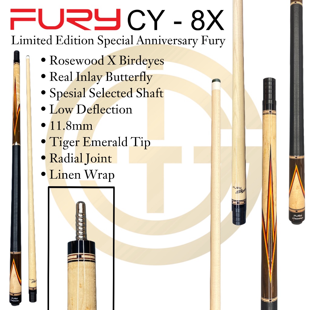 Jual Fury CY-8 Limited Edition Special Anniversary Fury | Shopee Indonesia