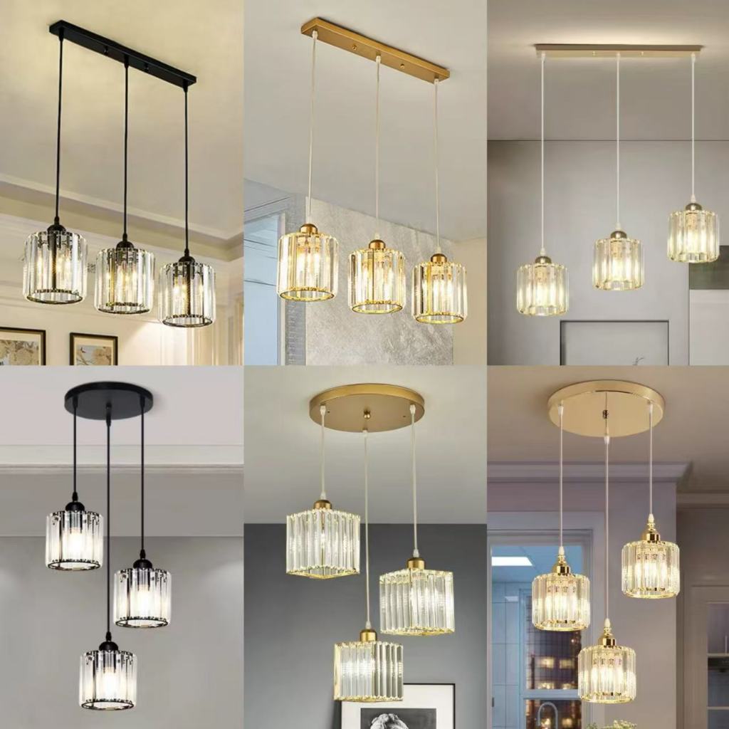 Jual Lampu Hias Gantung Mewah Lampu Gantung Sederhana Modern Kristal ...