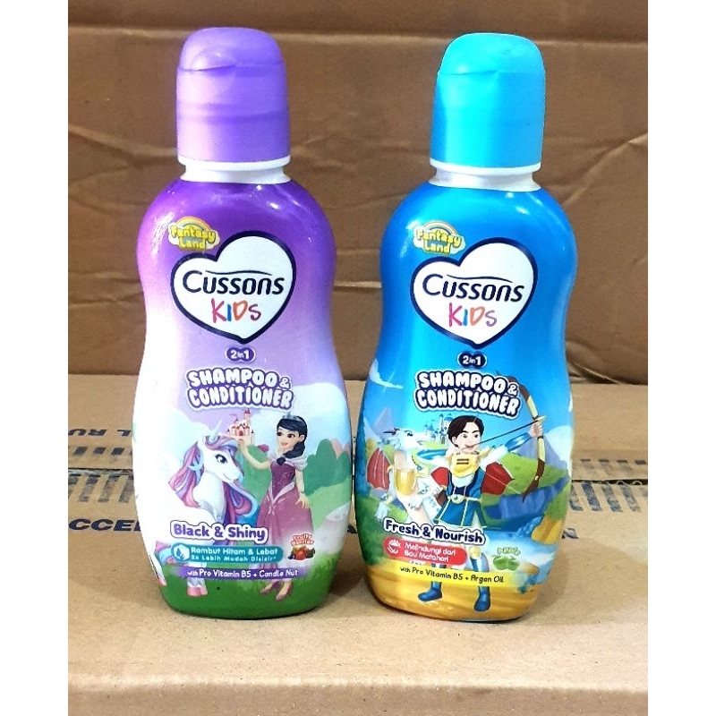 Jual CUSSONS KIDS shampo & conditioner 180ml | Shopee Indonesia