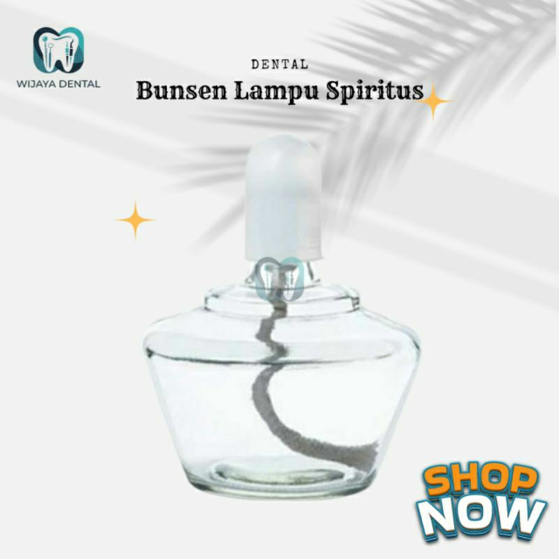 Jual BUNSEN / LAMPU SPIRTUS SPIRITUS / BUNSEN KACA PEMBAKAR SPIRTUS ...