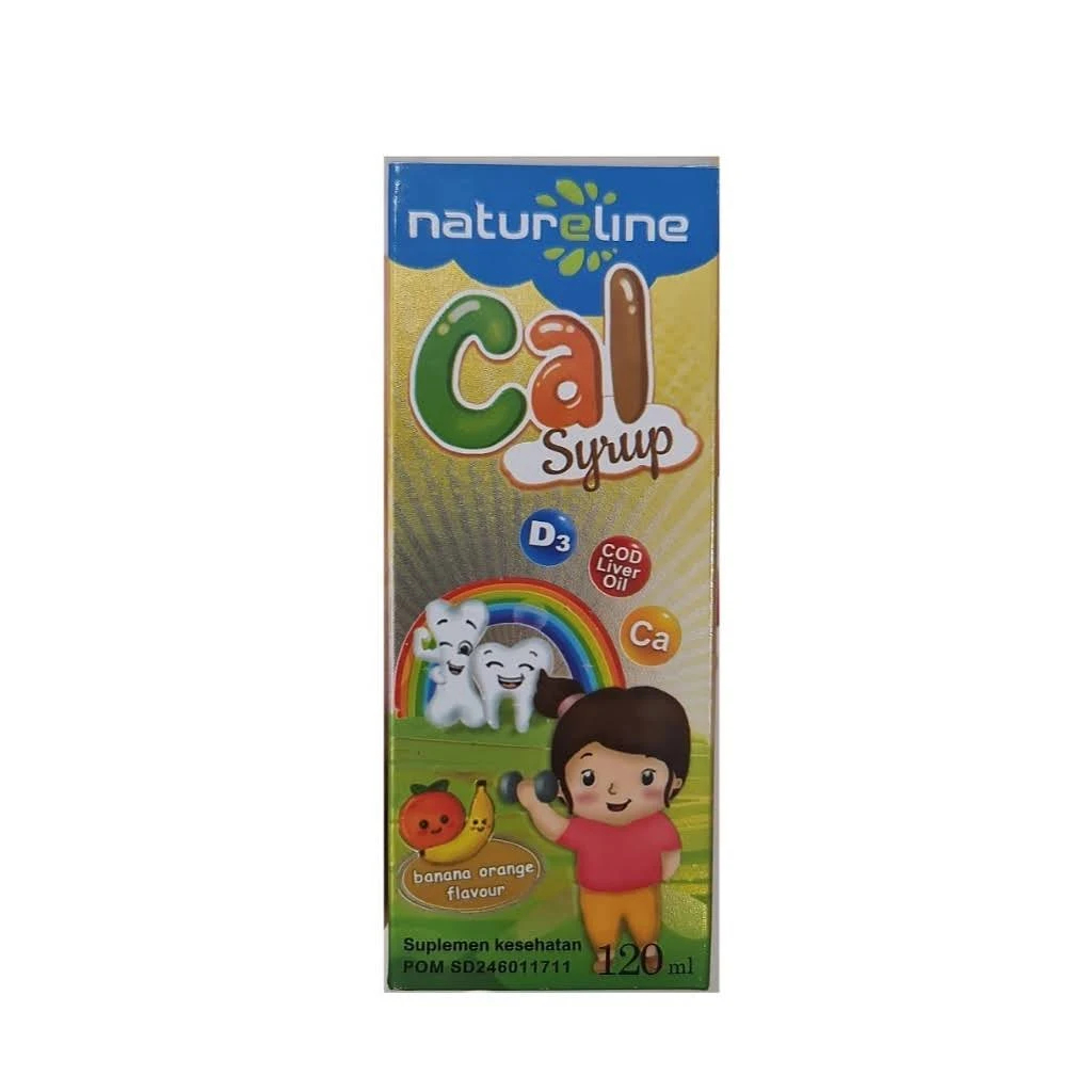 Jual NATURELINE CAL SIRUP 120 ML | Shopee Indonesia
