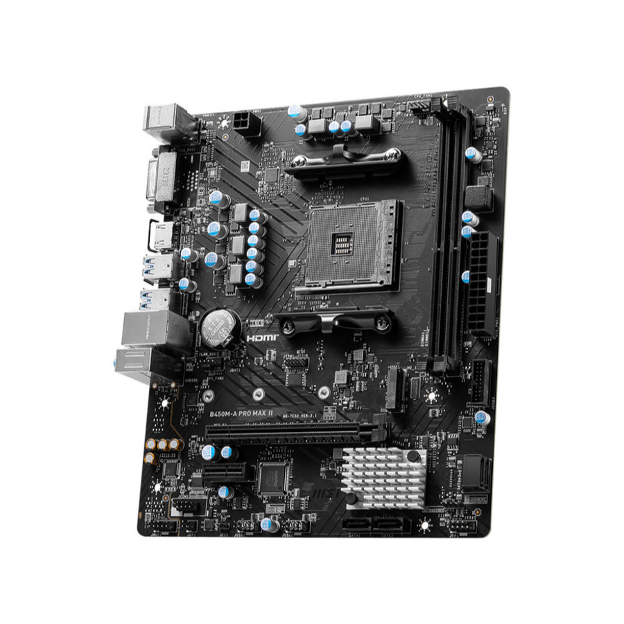 Jual MSI B450M-A PRO MAX II - AM4 AMD Promontory B450 DDR4 USB3.2 SATA3 ...