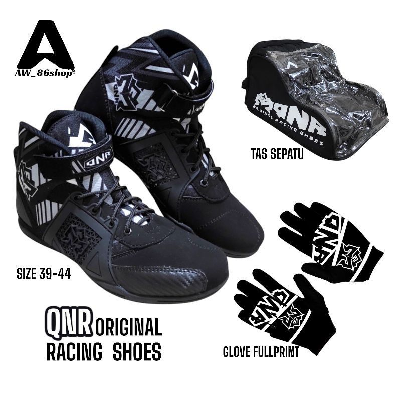 Jual SEPATU BALAP DRAG RACE TOURING ROADRACE TOURING QNR RACING SHOES ...