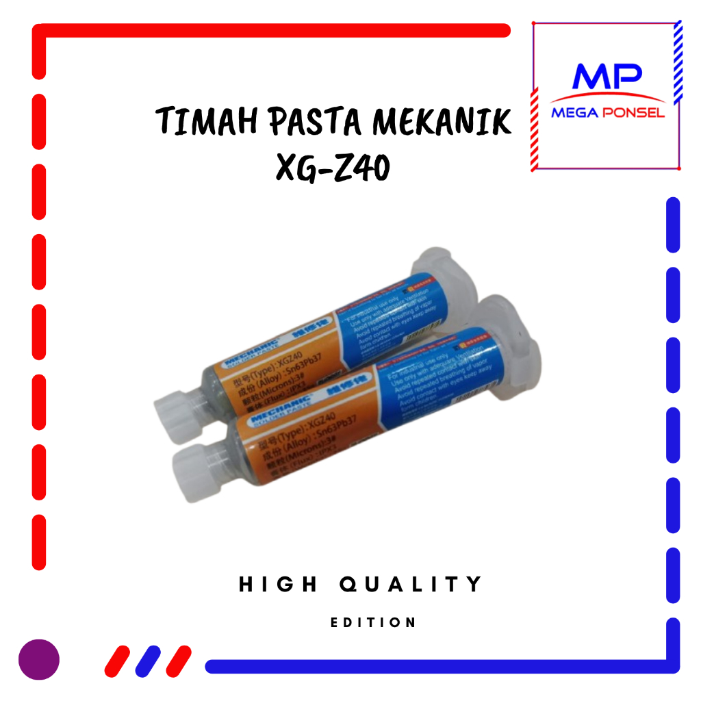 Jual TIMAH PASTA MEKANIK XG-Z40 | Shopee Indonesia