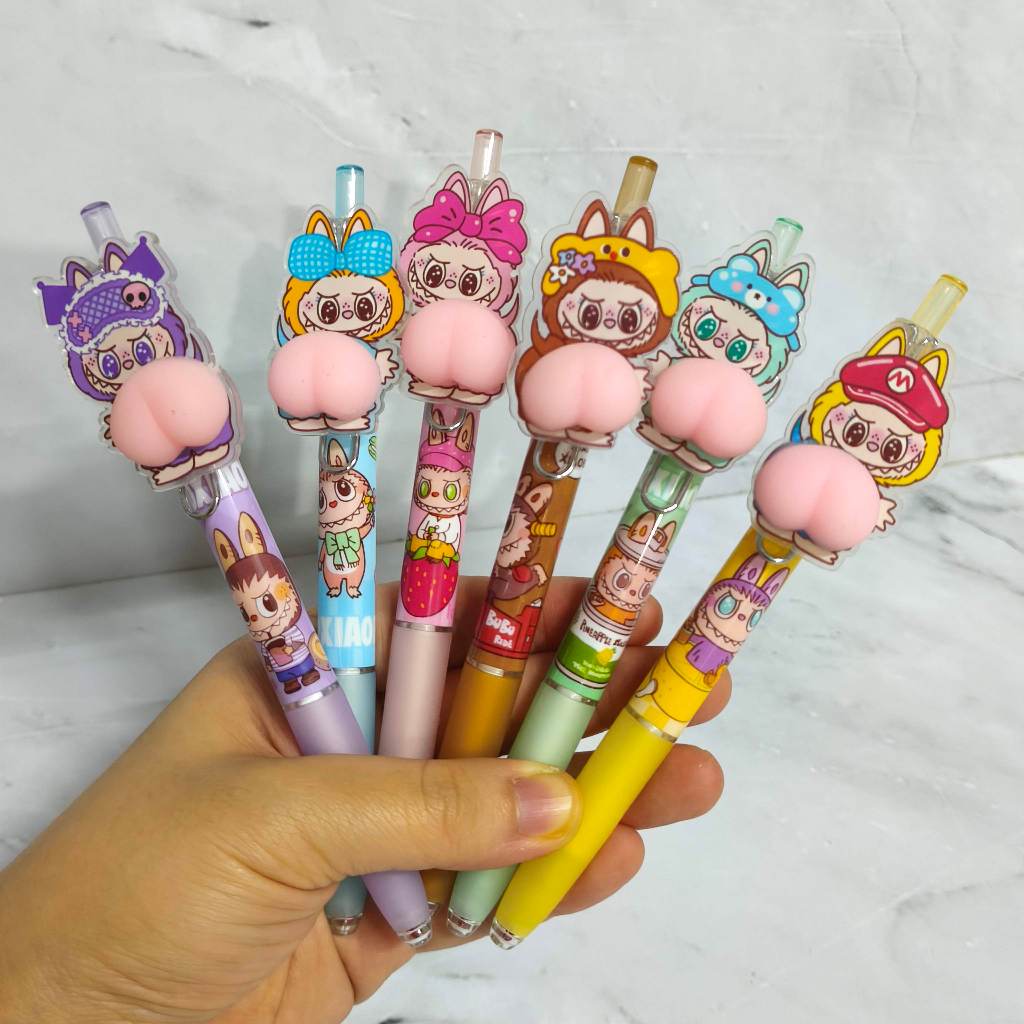 Jual Pen Labubu Squishy Lucu/ Cute Anti Stress Pen Squishy Labubu ...