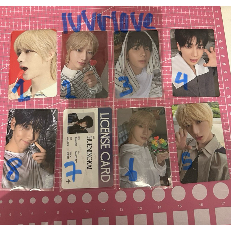 Jual TXT TOMORROW X TOGETHER SANCTUARY PHOTOCARD PC ALBUM POB beomgyu soobin heuningkai taehyun ...