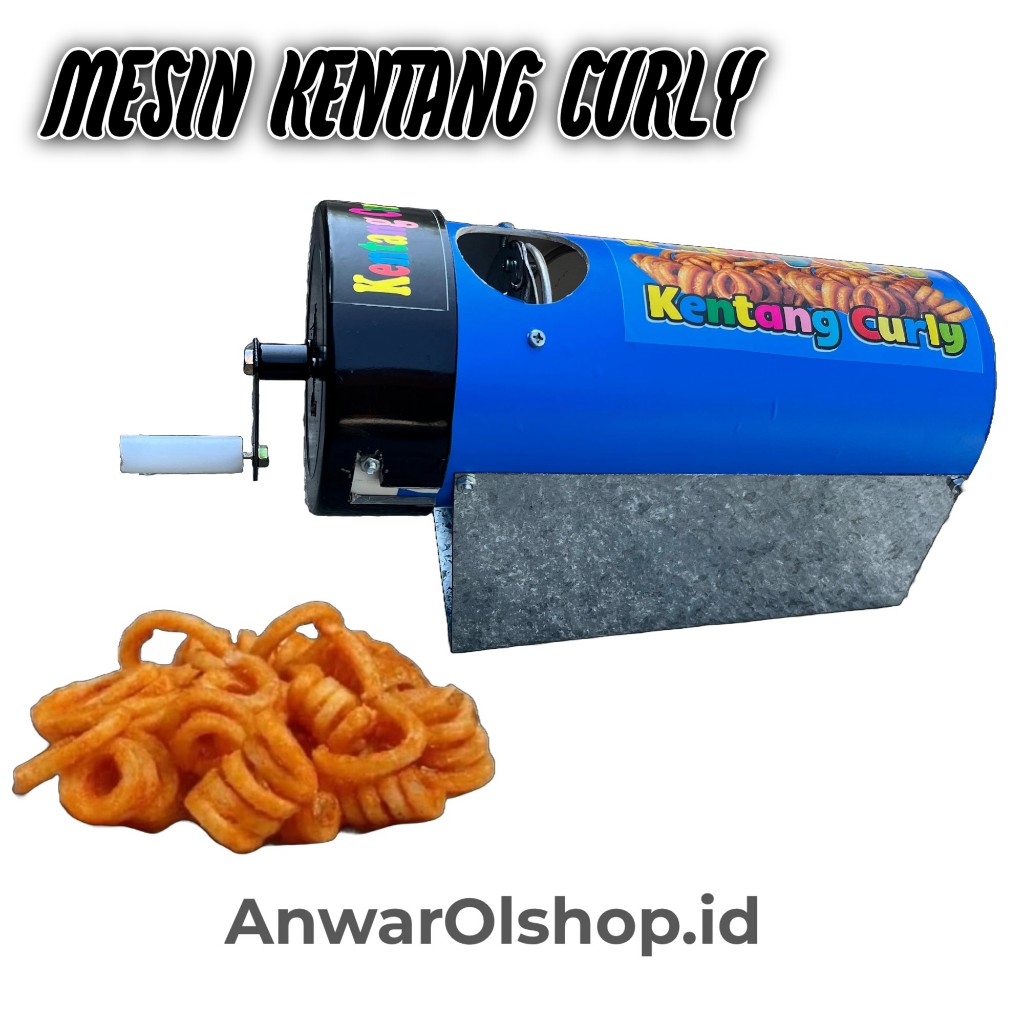Jual Mesin Kentang Curly Spiral Jumbo Diameter 4 Inch Multifungsi ...