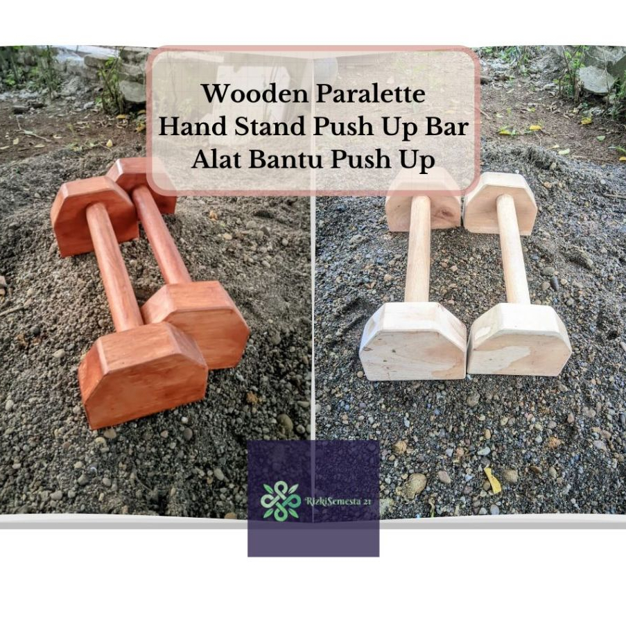 Jual Hand Stand Push Up Bar/ Wooden Paralette, Kayu Super Kuat | Shopee ...