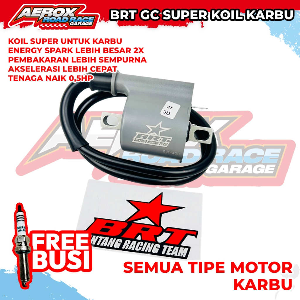 Jual Koil Coil BRT karburator GC-Super Universal Semua Motor Beat Karbu ...