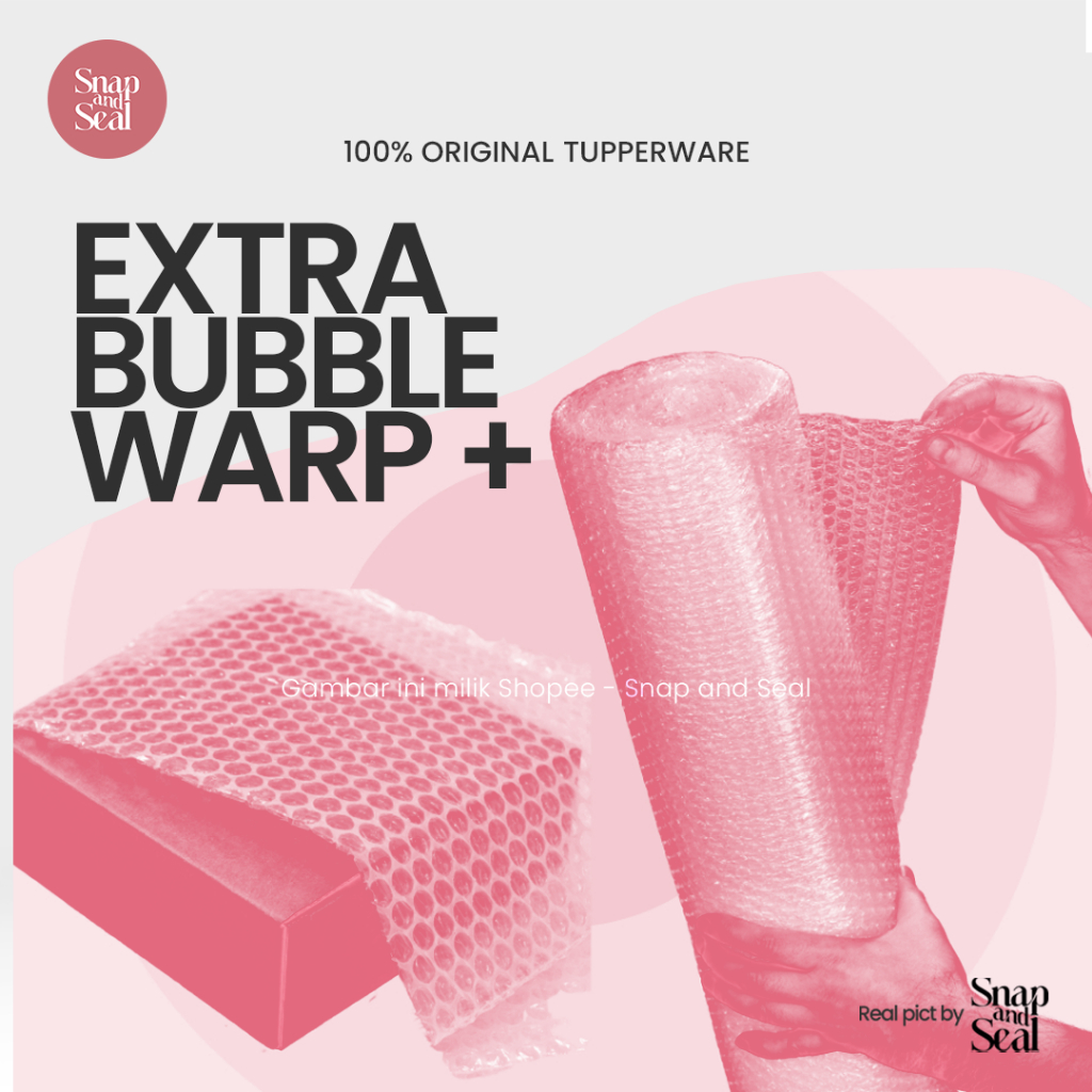 Jual Tambahan Extra Bubble Warp + (Keamanan Ekstra) | Shopee Indonesia
