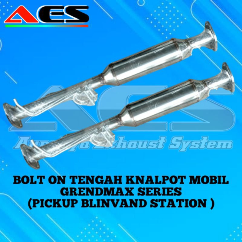 Jual AES EXHAUST | COD √ Bolt on Pipa tengah sambungan knalpot mobil ...
