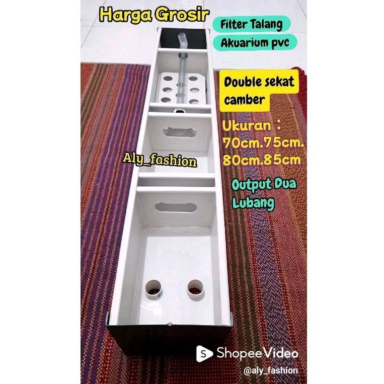 Jual Filter talang pvc Akuarium Uk 70CM/ UK 65cm/ Akuarium/Harga promo ...