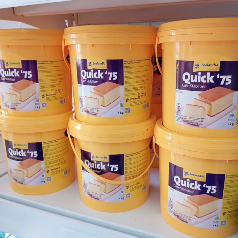 Jual Zeelandia Quick 75 SP Kue 1kg Cake Stabilizer Emulsifier Pelembut ...