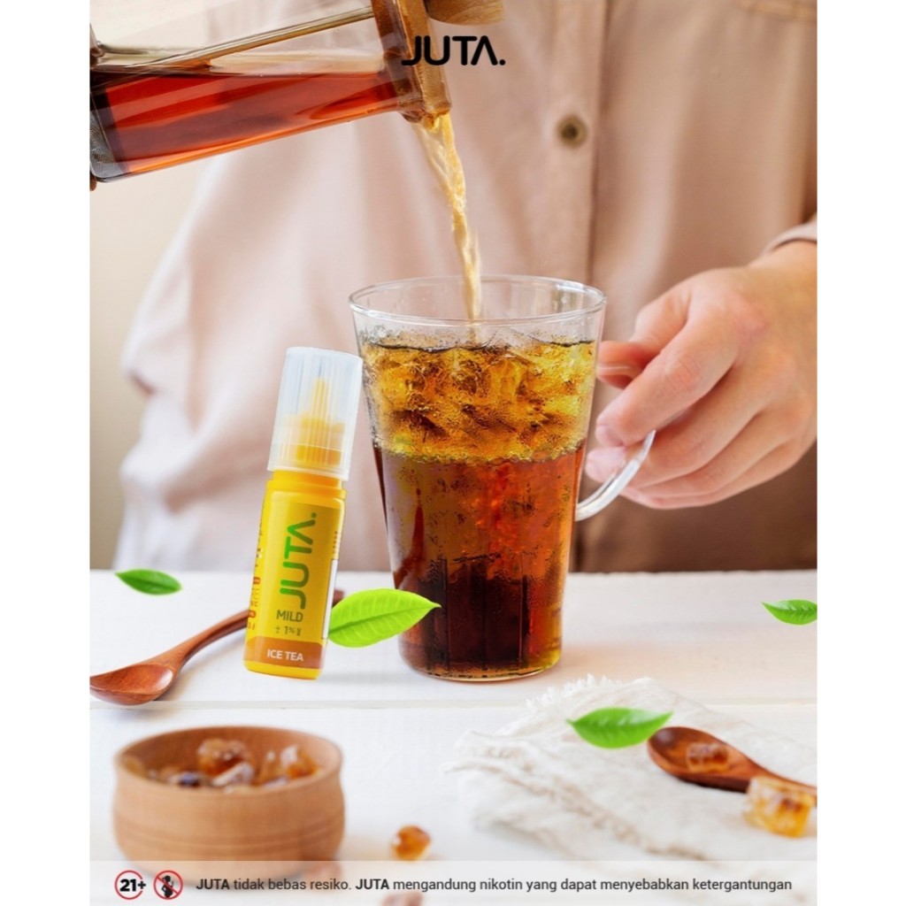 Jual Liquid Juta Mild Ice Tea Salt Nic 10MG 15ML by RSR Brew ( 1 Botol ...