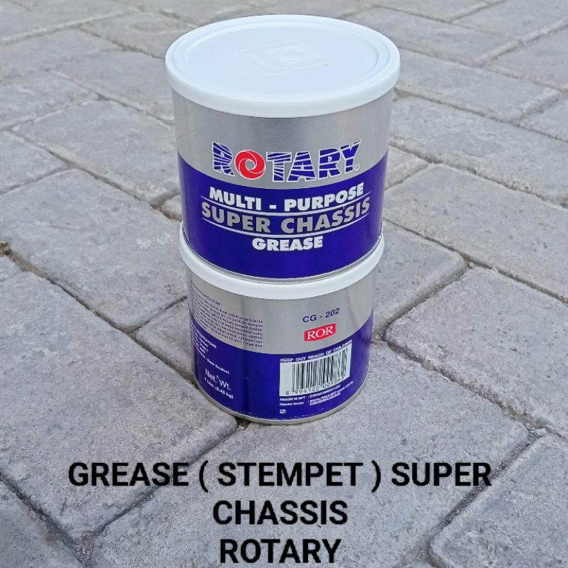 Jual STEMPET GEMUK GREASE ROTARY MULTIPURPOSE SUPER CHASSIS 0,45 KG ...