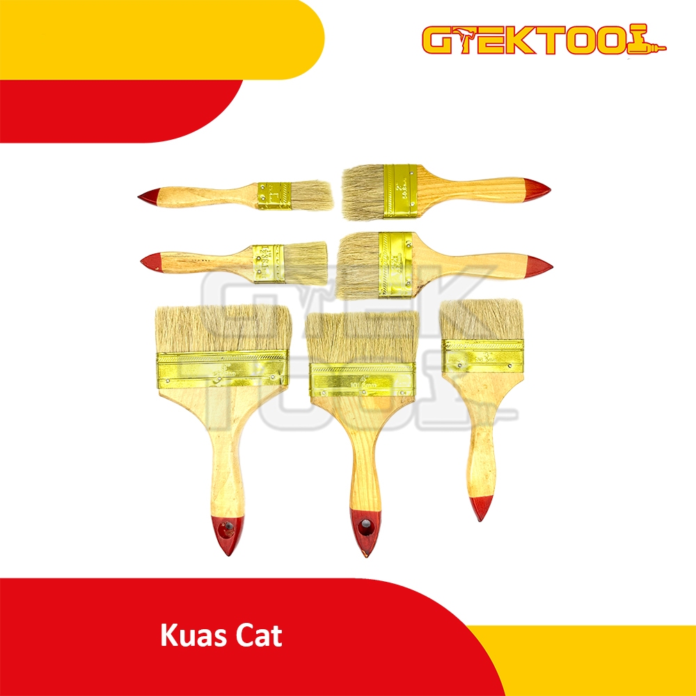 Jual Kuas Cat 1" 1,5" 2" 2,5" 3" 4" 5" Tembok Dinding Plafon Gypsum GRC ...