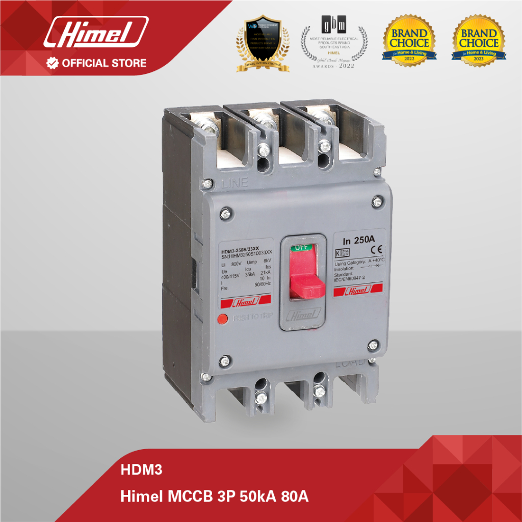 Jual Himel MCCB 3P 50kA - HDM3 | Shopee Indonesia