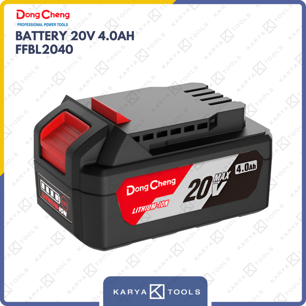 Jual Dongcheng FFBL 2040 Battery / Baterai 20V 4.0 Ah | Shopee Indonesia
