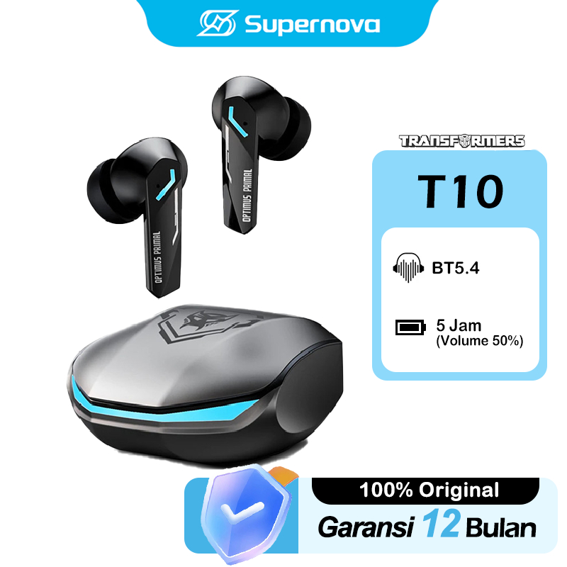 Jual Transformers T10 TWS Gaming Low Latency Dual-Mode Music Game ...